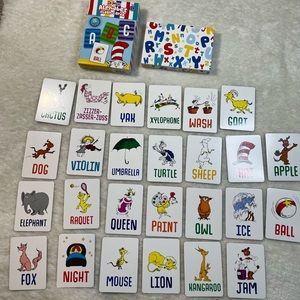 Toys | Dr Seuss Alphabet Flash Cards | Poshmark